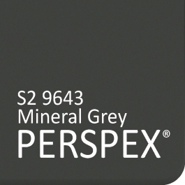 Mineral Grey Matt Frost Perspex Sheet, Disc, Shape Cut To Size | S2 9643